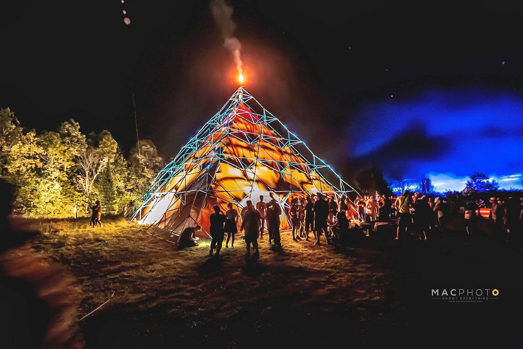The Pyramid | Harvest festival by alienInFlux, Canada